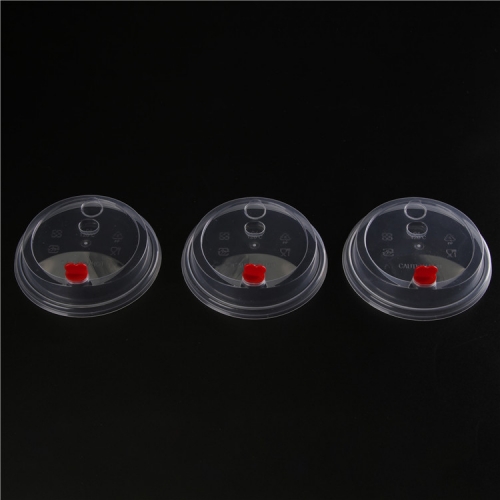 Custom Disposable Universal PP Plastic Coffee Cup Lid with Plug